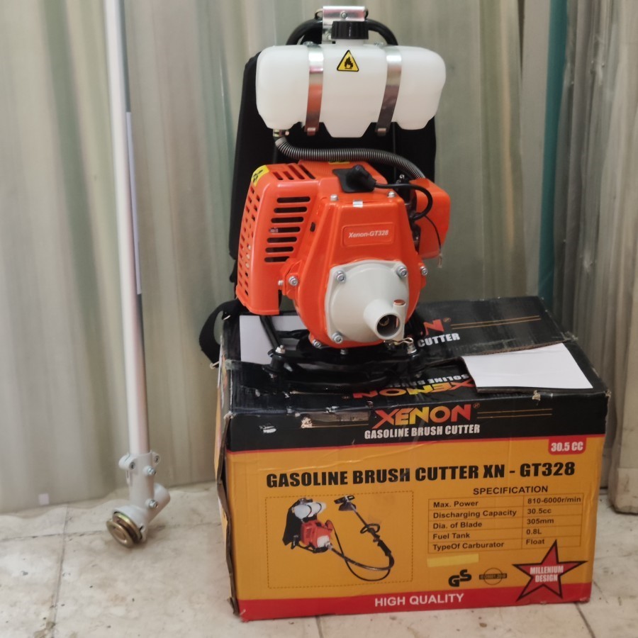Jual Mesin Potong Rumput/Gasoline Brush Cutter Merk Xenon XN-GT328 ...