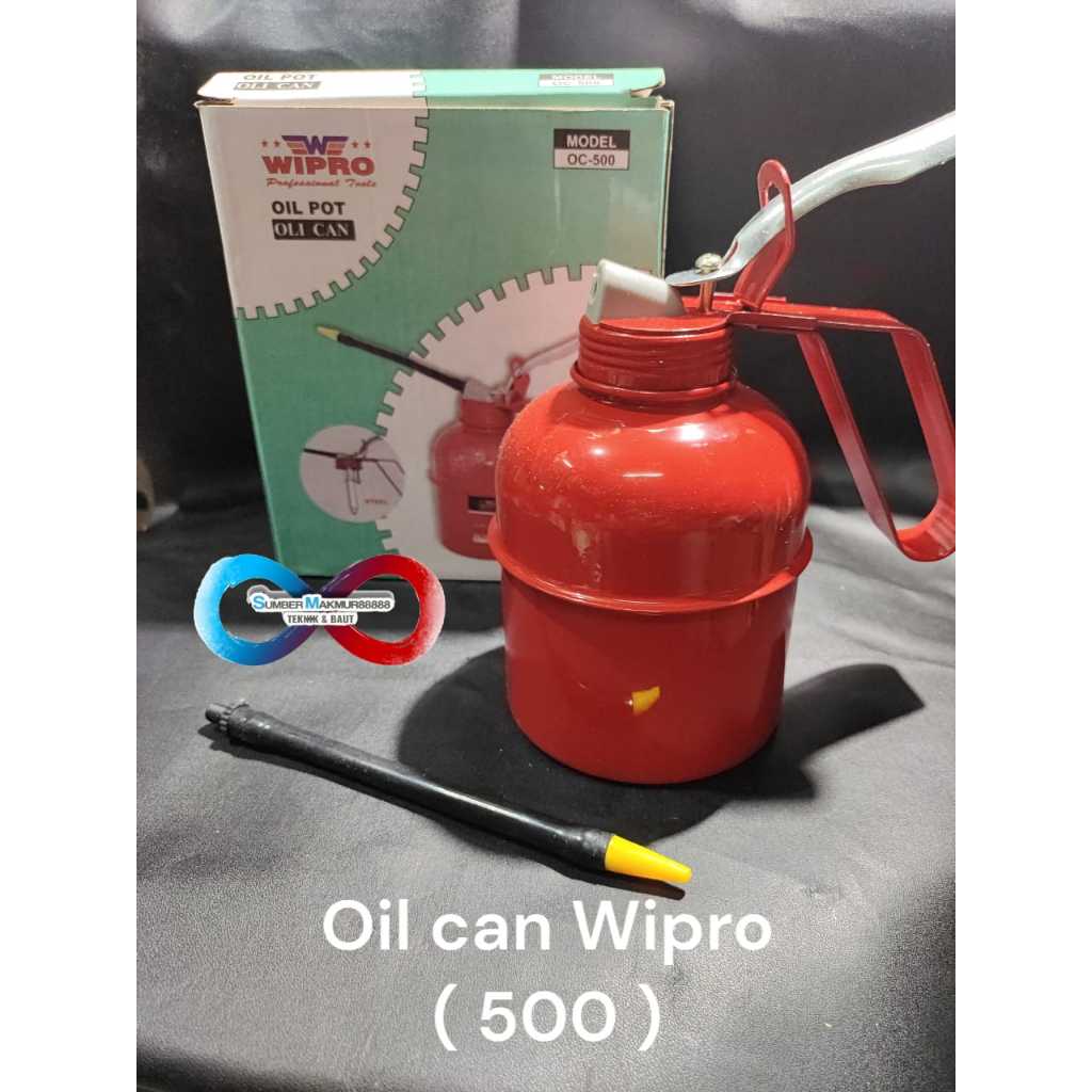 Jual Oil can, alat semprot oli 500cc Wipro | Shopee Indonesia