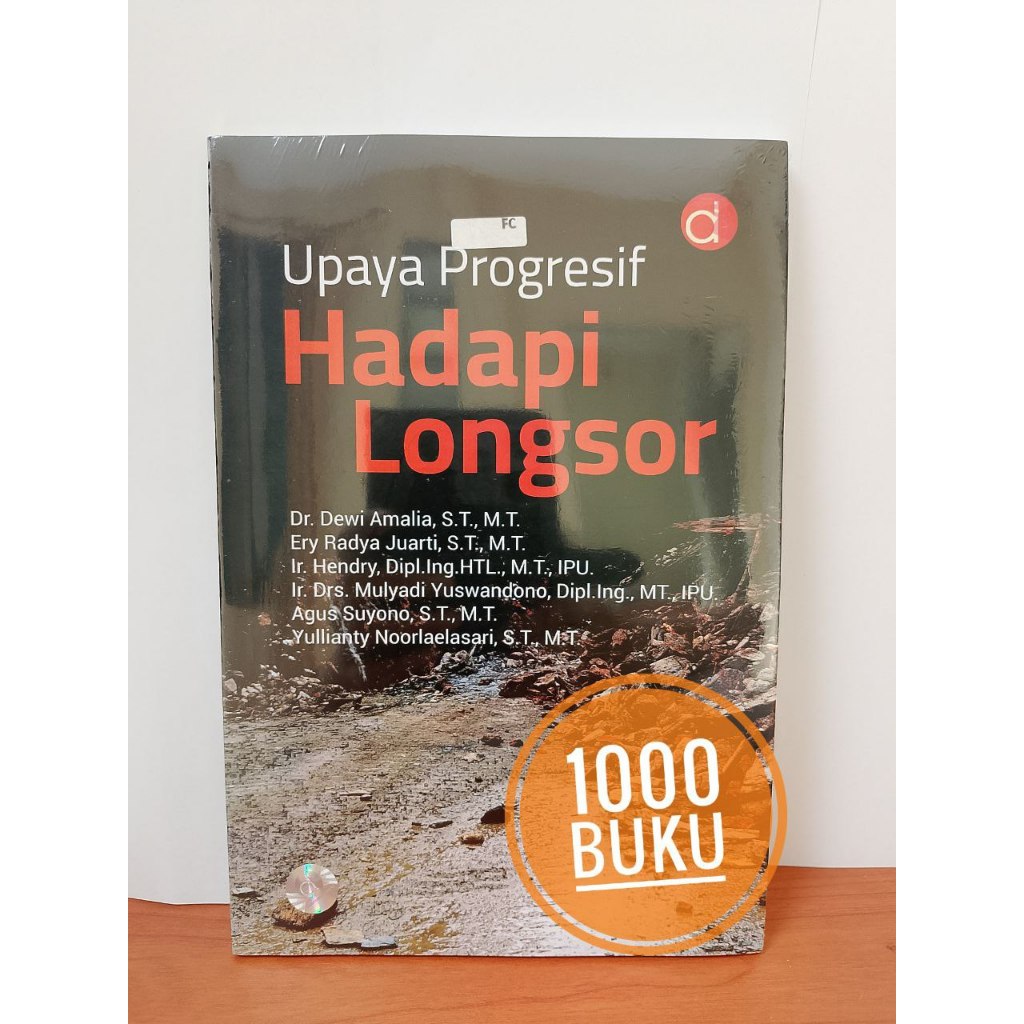 Jual Buku teknik sipil Upaya Progresif Hadapi Longsor Deepublish ...