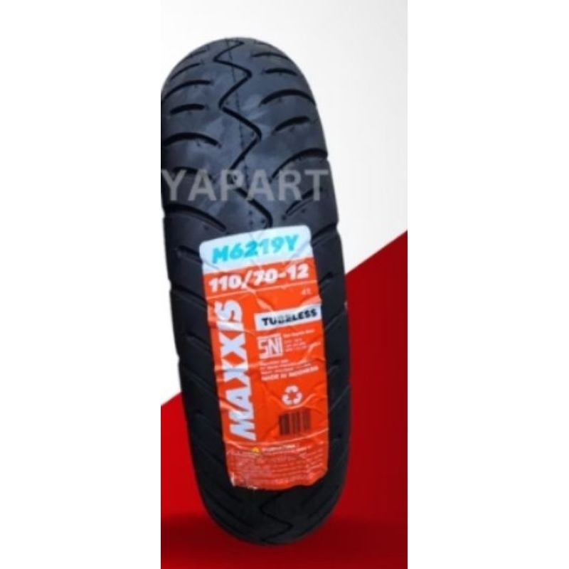 Jual ban maxxis 110/70 ring 12 untuk depan yamaha fazzio dan filano ...