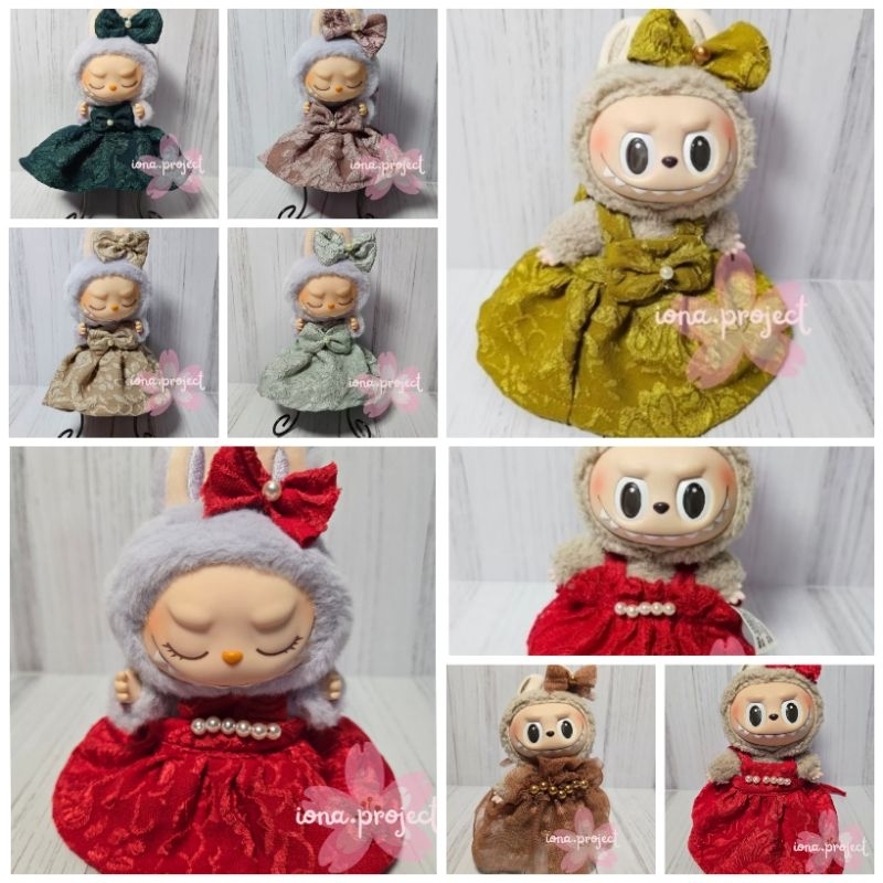 Jual [READY STOCK] DRESS LABUBU MACARON/OUTFIT LABUBU/BAJU LABUBU ...