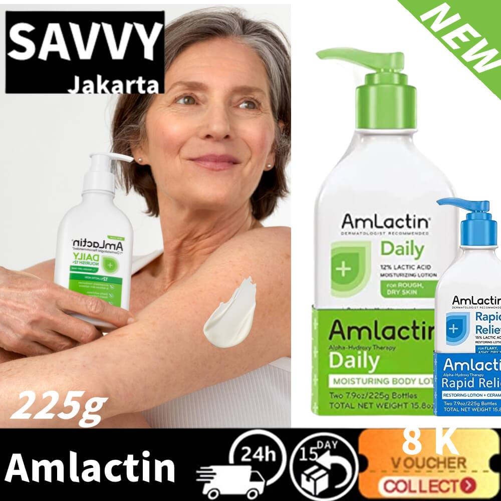 Jual Amlactin Daily Moisturizing Lotion 12% Lactic Acid 225gr ...