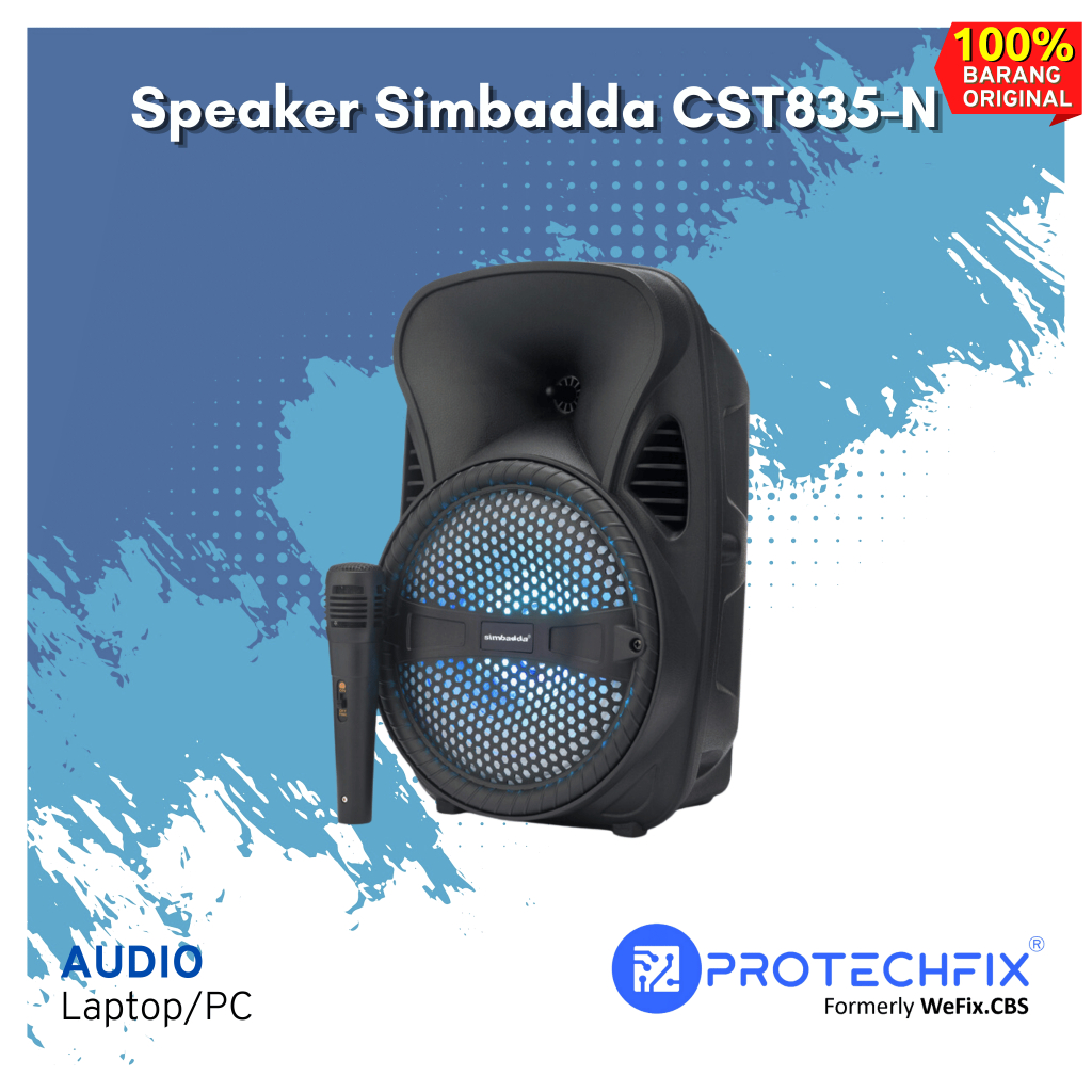 Jual SIMBADDA CST 835N Speaker Aktif Portable/Ampli Meeting FREE MIC ...