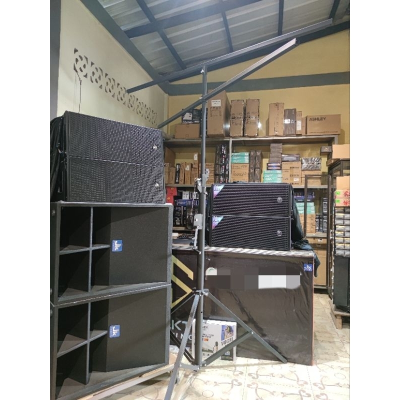 Jual Stand Lampu Par LED 2 bar - katrol/kerek hingga 4 meter - bahan ...