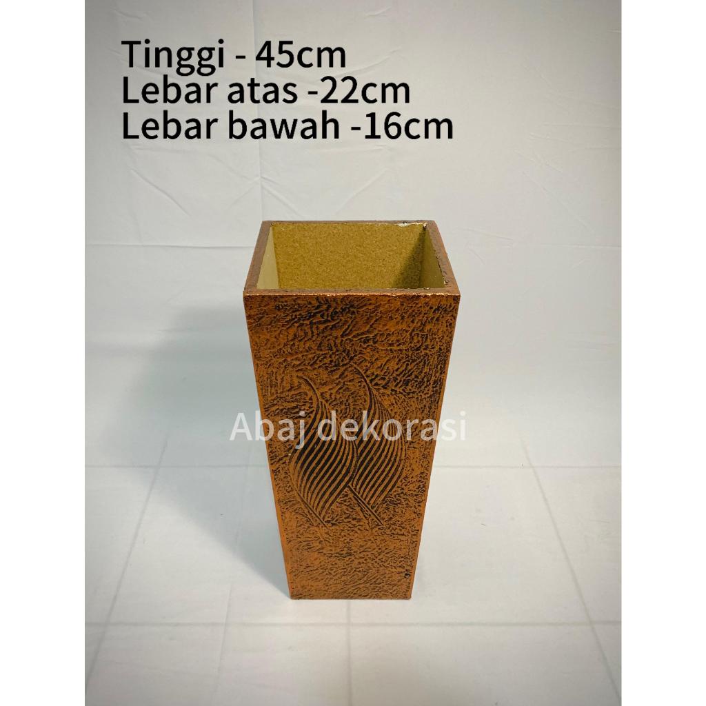 Jual Pot Kayu Tembaga - Pot Pohon Artificial - Pot Plastik - Pot Kayu ...