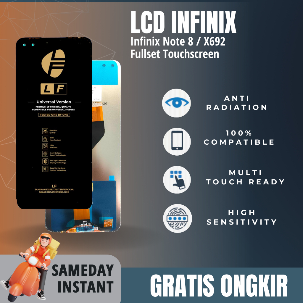 Jual LF - LCD Infinix Note 8 / X692 Fullset Touchscreen | Shopee Indonesia