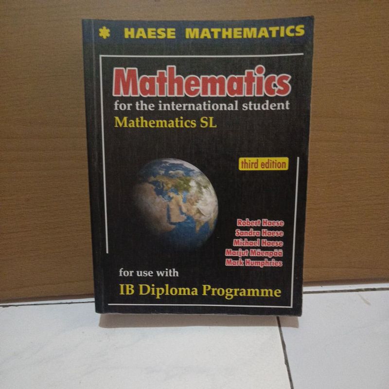 Jual Buku Mathematics For The International Student Mathematics SL ...