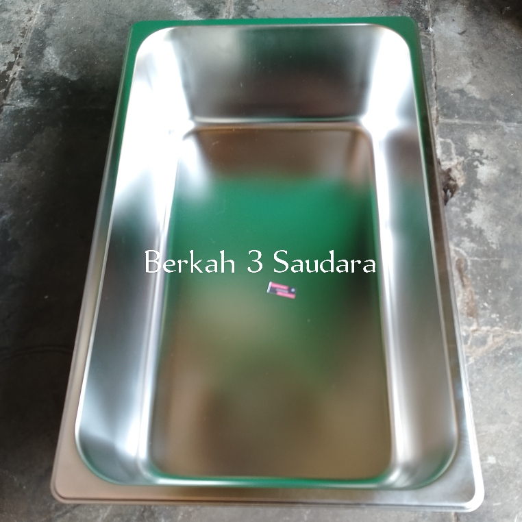 Jual Food pan Prasmanan Stainless Ukuran 50x30Cm Tinggi 14Cm Stainless ...