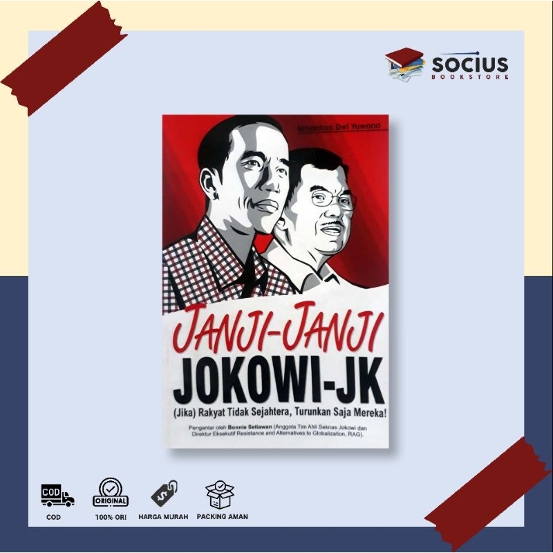 Jual BUKU [ ORIGINAL ] JANJI - JANJI JOKOWI - JK -"ISMANTORO DWI YUWONO ...