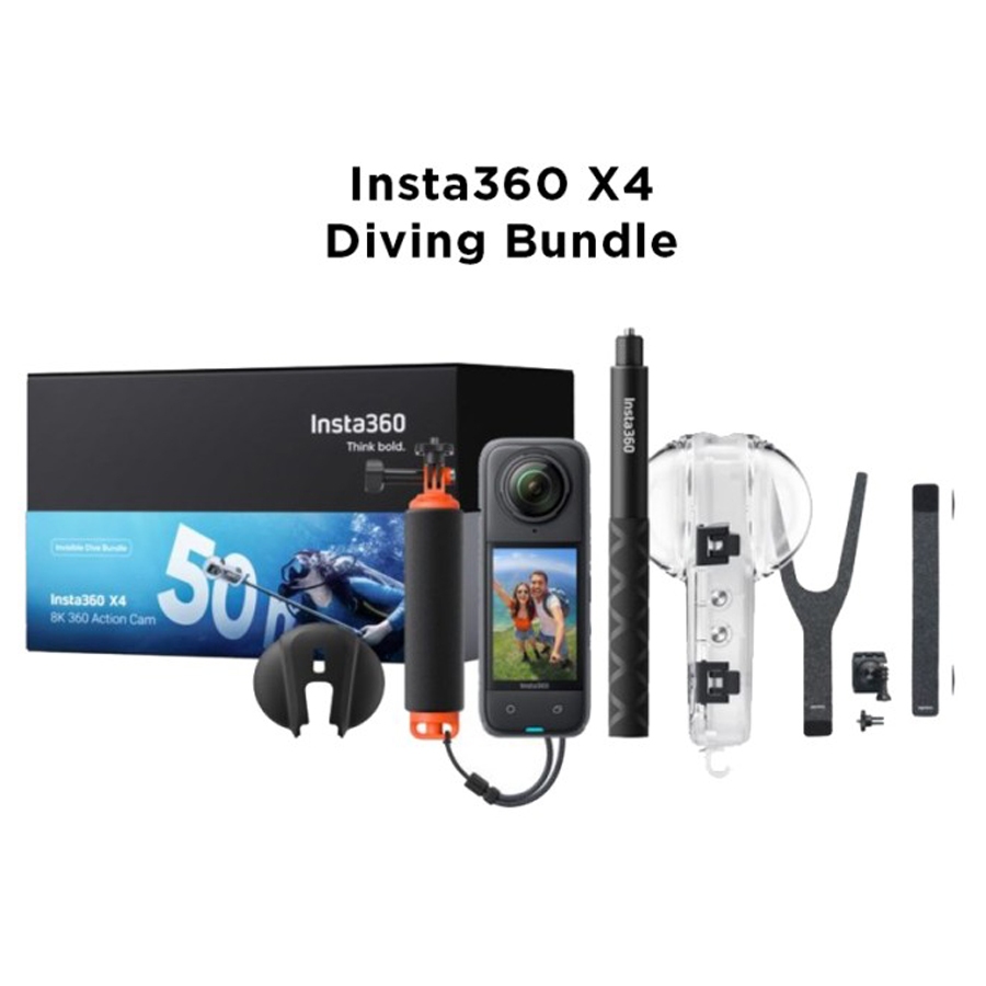 Jual Insta360 X4 8K Diving Bundle Action Camera Dive Bundle Insta 360 ...