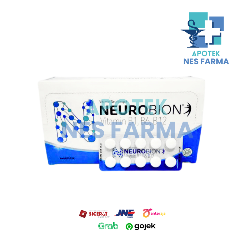 Jual NEUROBION 10 TABLET - STRIP - vitamin -meringankan nyeri punggung ...