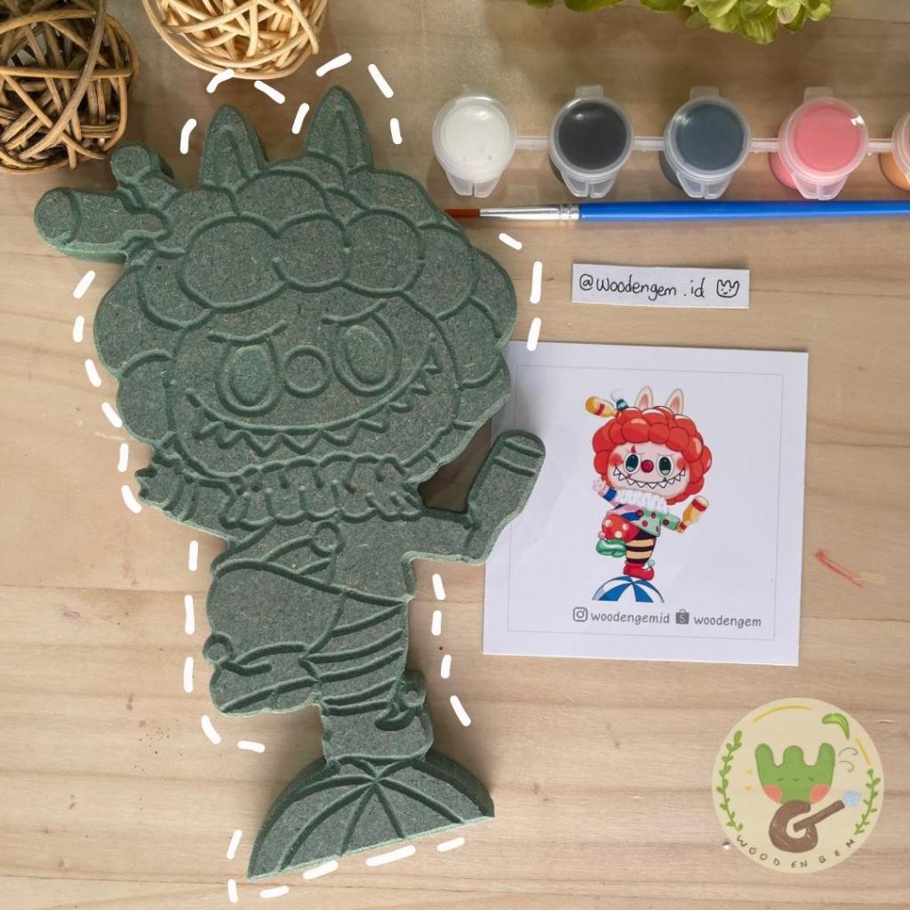 Jual DIY Wood Character Painting Kit Mewarnai Melukis Hampers Souvenir ...