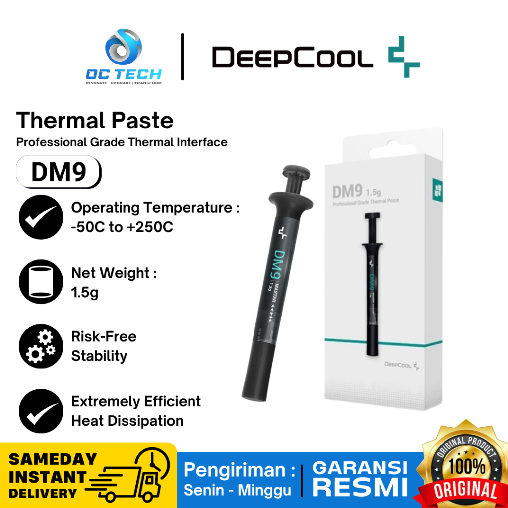 Jual Deepcool DM9 Thermal Paste Pasta Processor 1.5 G 4 G Professional ...