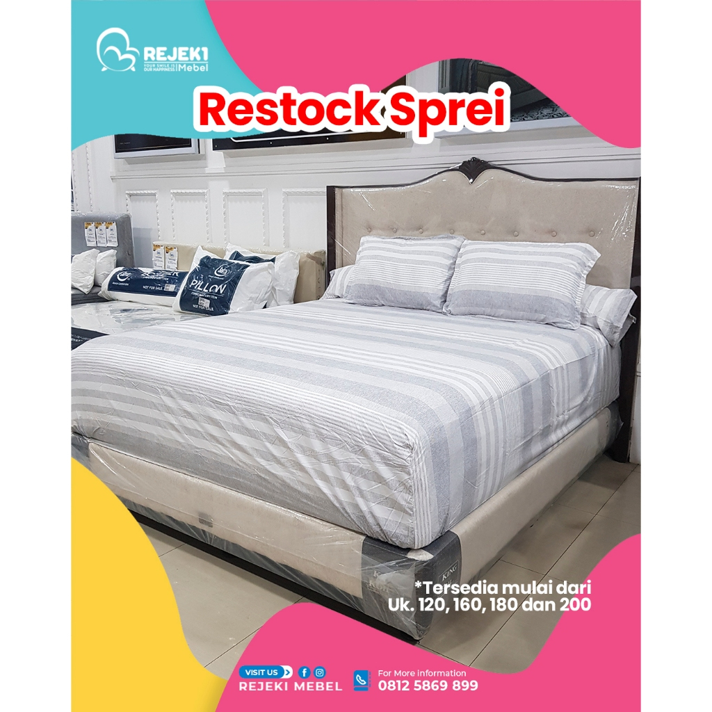 Jual Sprei Ukuran Lengkap | Shopee Indonesia