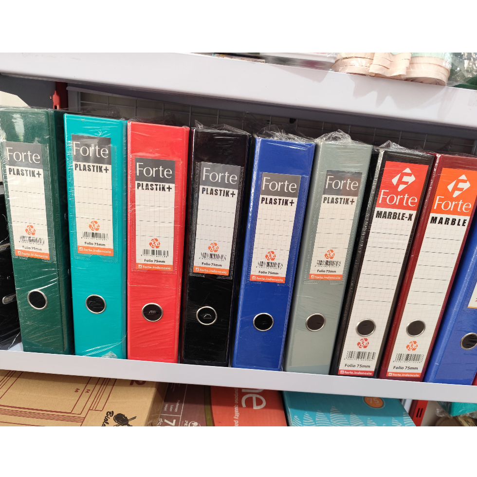 Jual MAP ORDNER FOLIO FORTE 401 PLASTIK & MARBLE | Shopee Indonesia