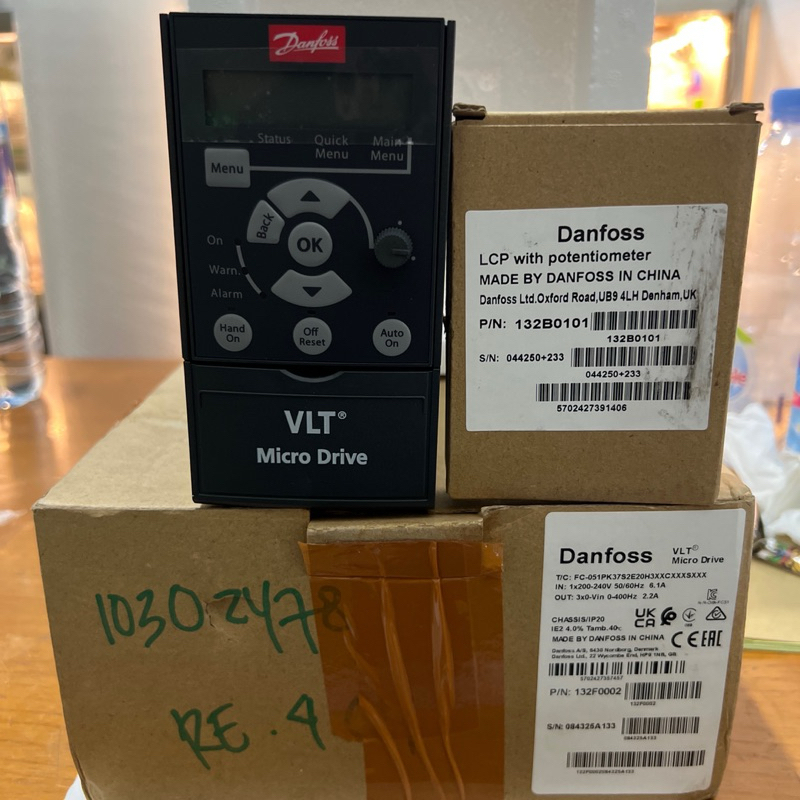 Jual Inverter Danfoss FC-051PK37S2E20H 0.37KW / 0.5HP 220V Original | Shopee Indonesia