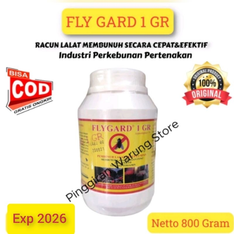 Jual Flygard 1GR - Pembasmi Lalat Sangat Cepat Efektif - Industri ...
