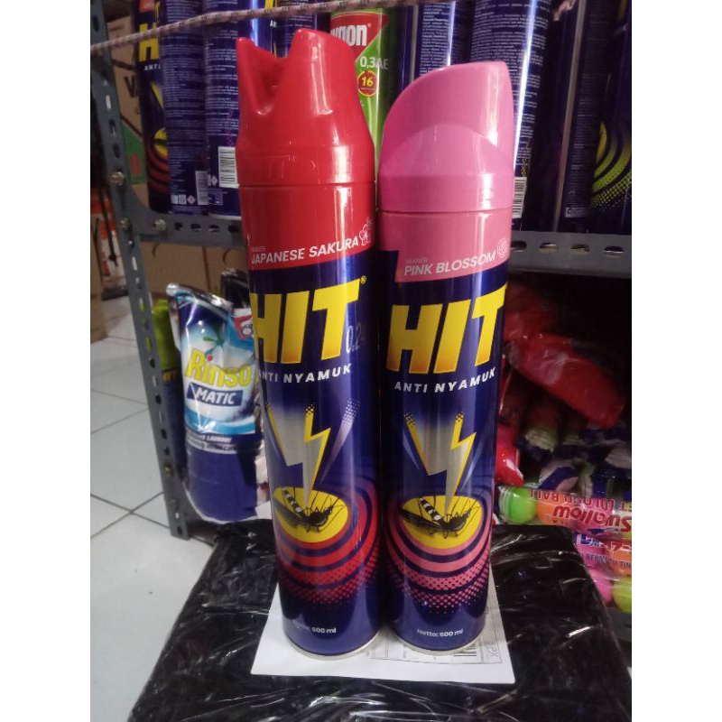 Jual HIT anti nyamuk dan kecoa 600ml semprot obat 600 ml | Shopee Indonesia