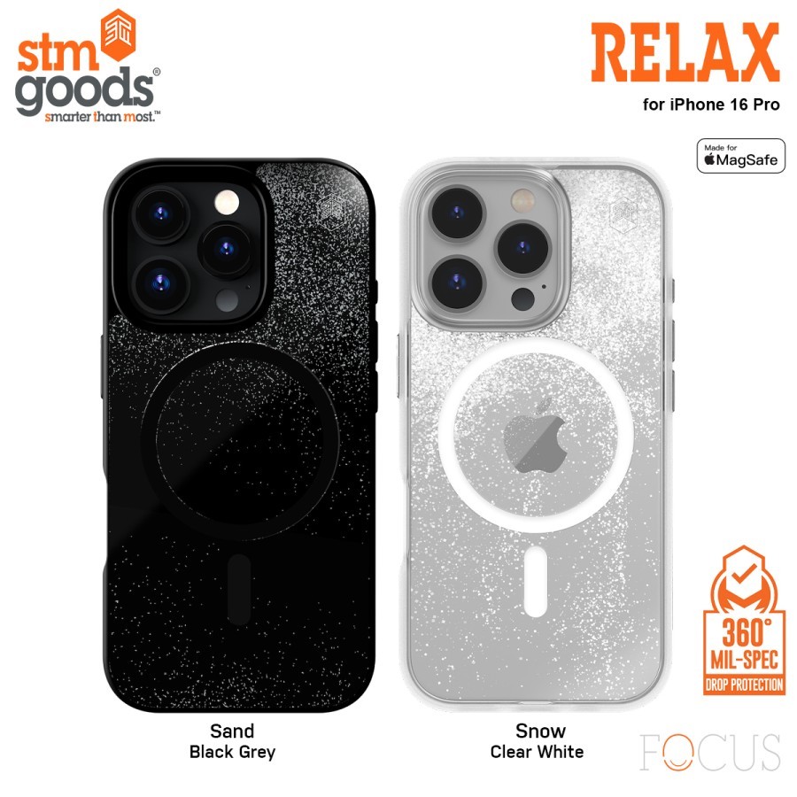 Jual Casing iPhone 16 Pro Max STM Focus Relax Case with MagSafe ...