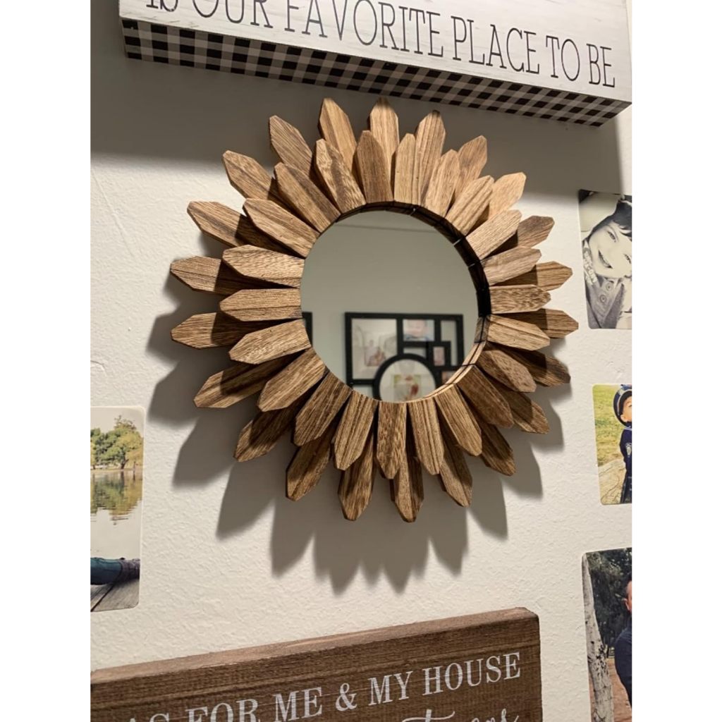 Jual Cermin Bunga (Honiway Wall Mirror Decorative) | Shopee Indonesia