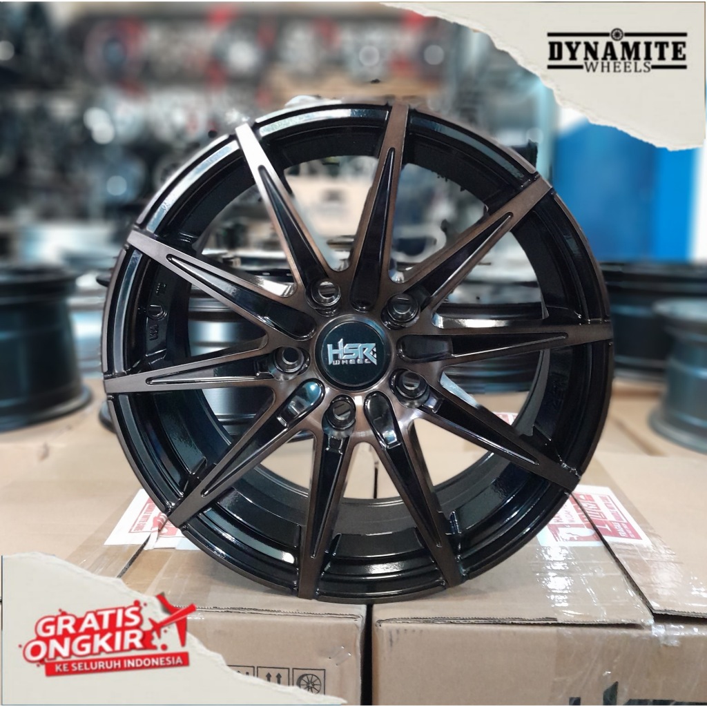 Jual Velg HSR R15 KCCX-2 Ring 15 Lobang 5 Pcd 5x114,3 Ertiga Grandmax ...