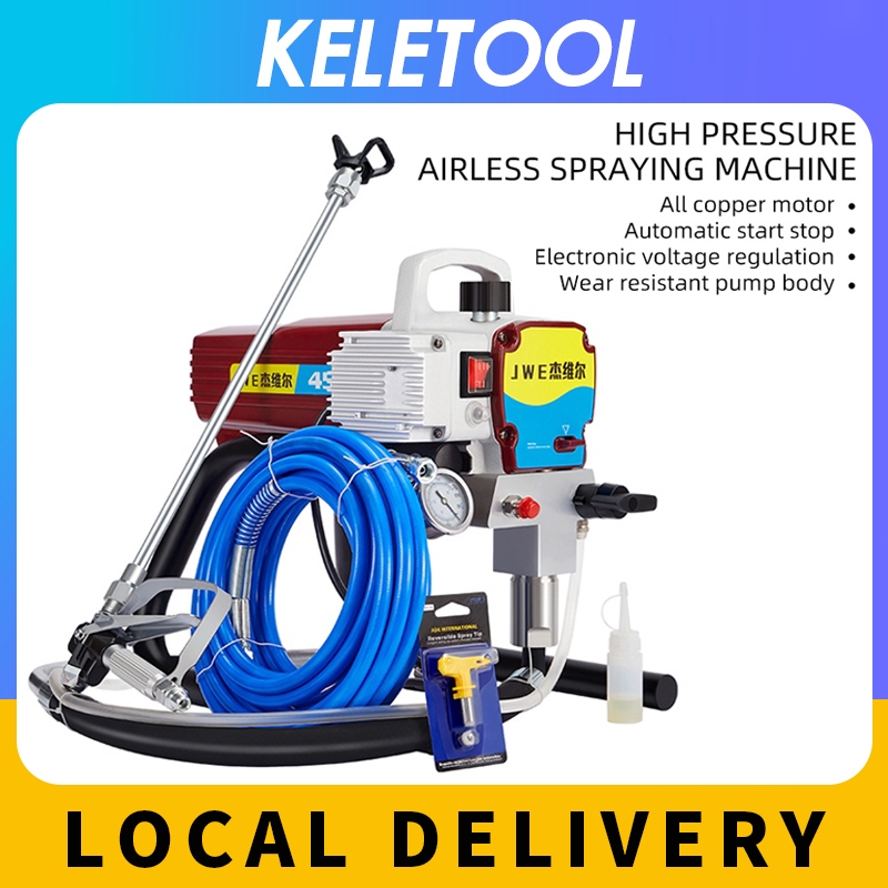 Jual Airless Paint Sprayer Mesin Cat Spray Electric Lateks Cat Spraying ...