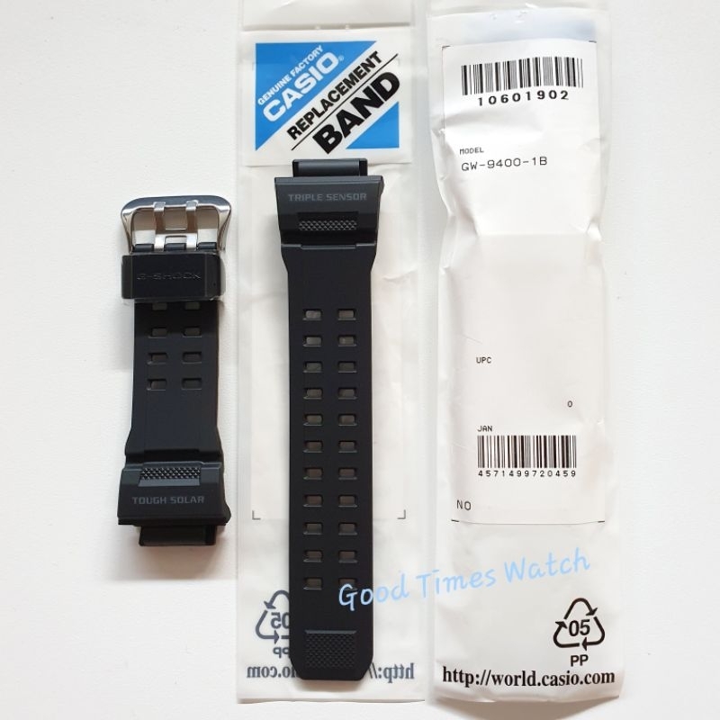 Jual STRAP G-SHOCK RANGEMAN GW-9400-1B GW 9400 CASIO ORIGINAL | Shopee ...