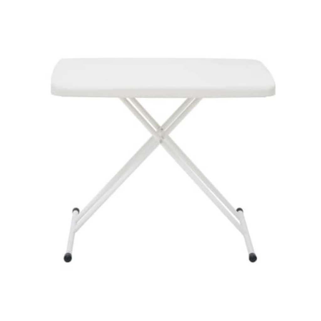 Jual New Storm 76x50 Cm Meja Taman Lipat Adjustable - Putih - Meja ...