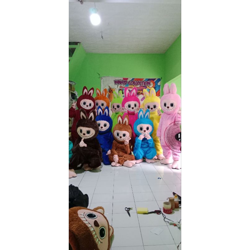 Jual Kostum badut labubu warna rondom | Shopee Indonesia