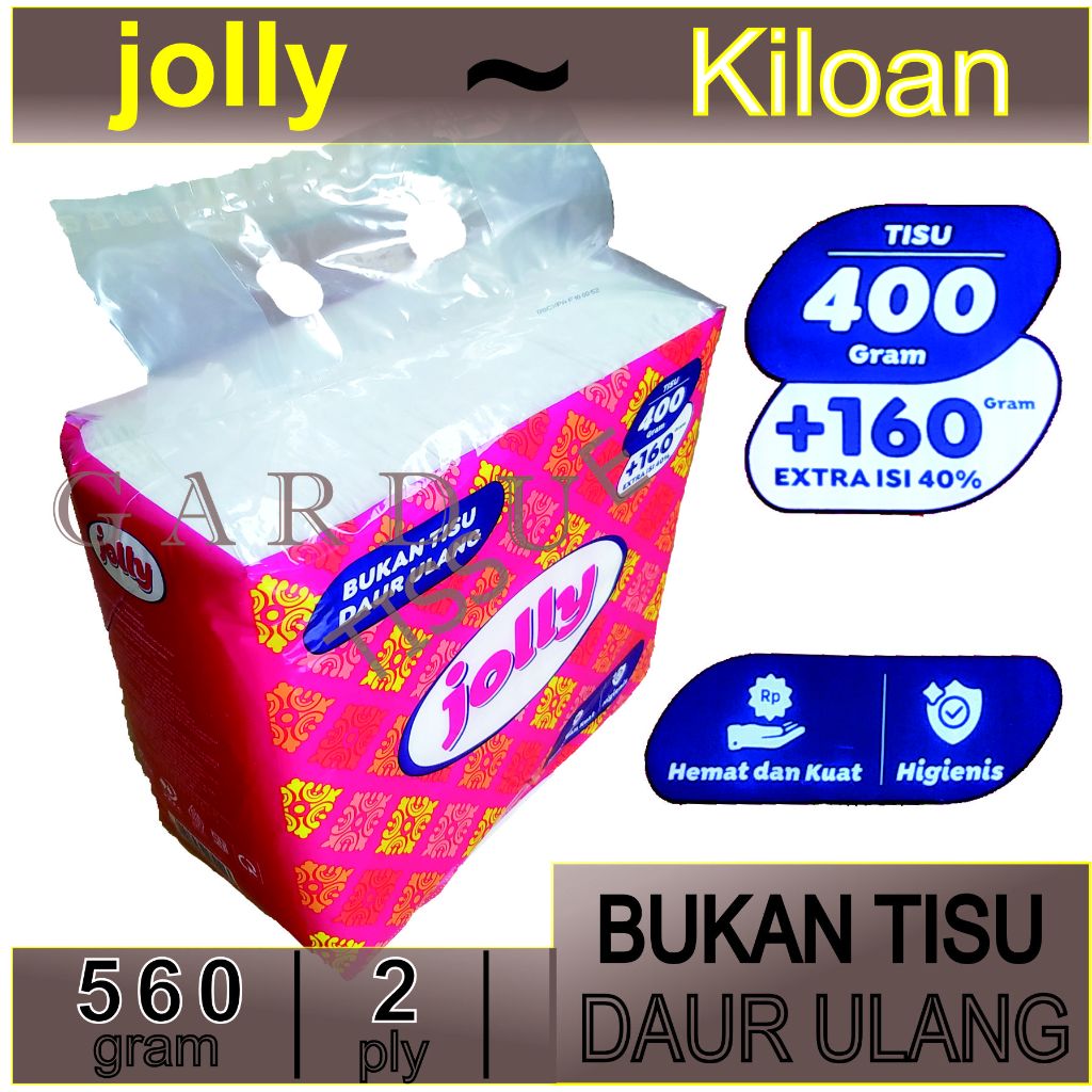 Jual Tisu Jolly Kiloan (560gram) Ecer | Shopee Indonesia