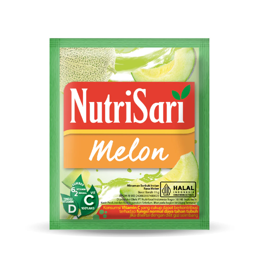 Jual Nutrisari Melon Sachet 11gram | Shopee Indonesia