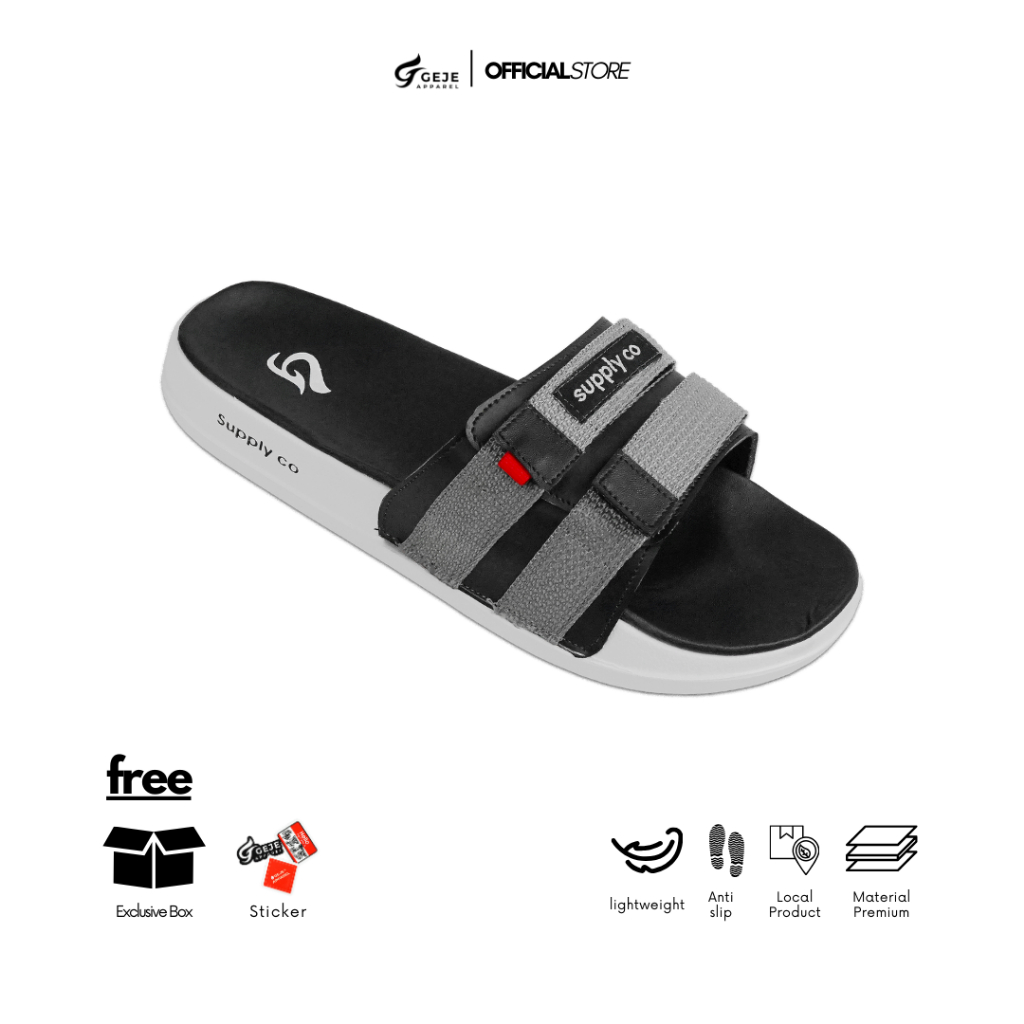 Jual [SDL00014] Sandal Slide webbing | Sandal slop | Sandal Slide ...