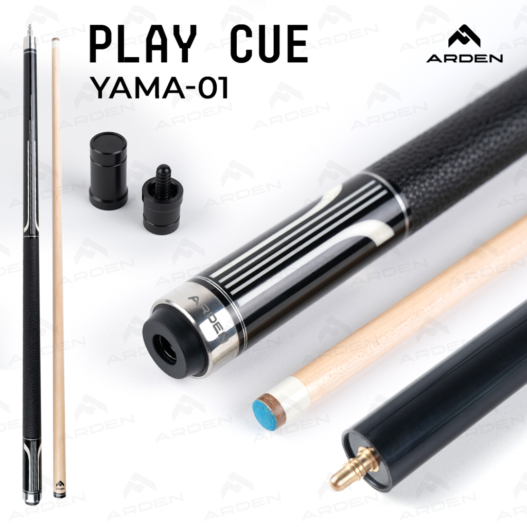 Jual ARDEN Play Cue [YAMA-01] Maple Wood Billiard Stick Stik Biliard Kayu Inlay | Shopee Indonesia