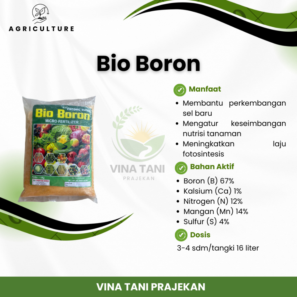 Jual Bio Boronn - 1 kg (Pupuk) | Shopee Indonesia
