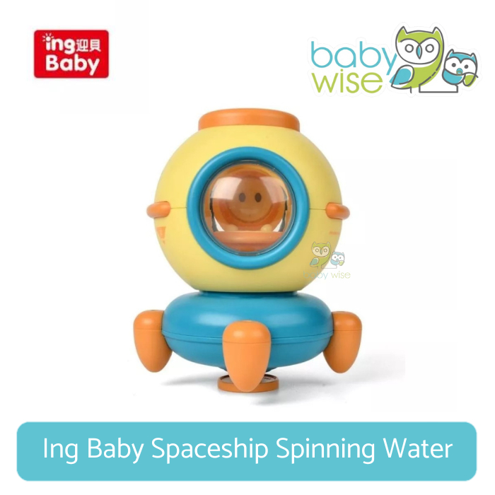 Jual Ing Baby Spaceship Spinning Water - Baby Bath Toy - Mainan Mandi ...