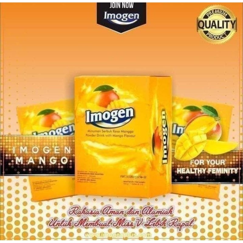 Jual IMOGEN MANGGA 1 BOX (15 SACHET) | Shopee Indonesia