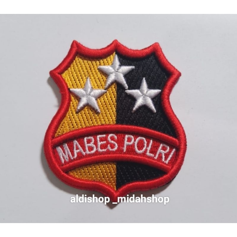 Jual LOGO/BET MABES POLRI BORDIR TIMBUL | Shopee Indonesia