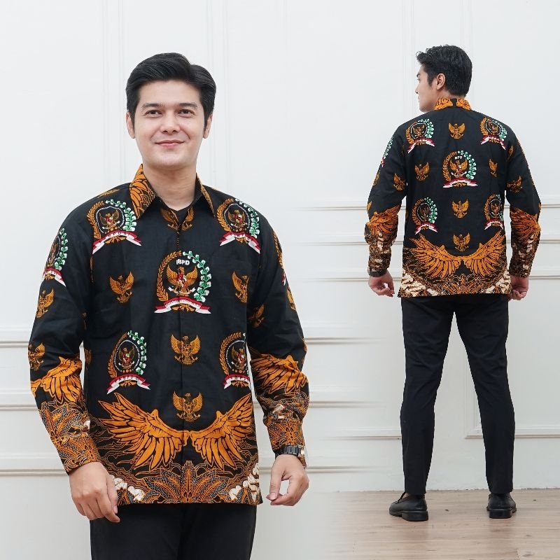 Jual King Batik / Baju seragam batik BPD terbaru 2024 Baju BPD pria ...