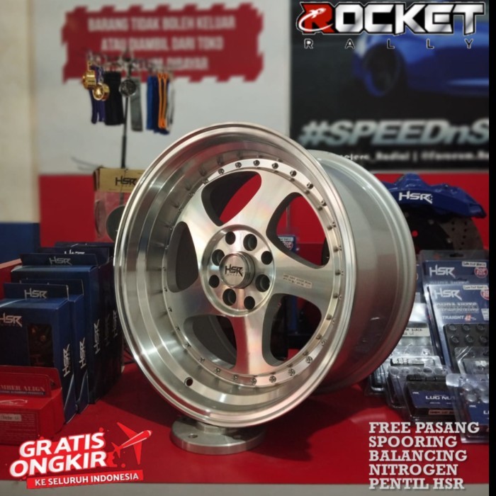 Jual Velg Racing Celong HSR WAVE Ring 17 Lebar 8/9 Bisa buat mobil Freed Mobilio Livina Kijang ...