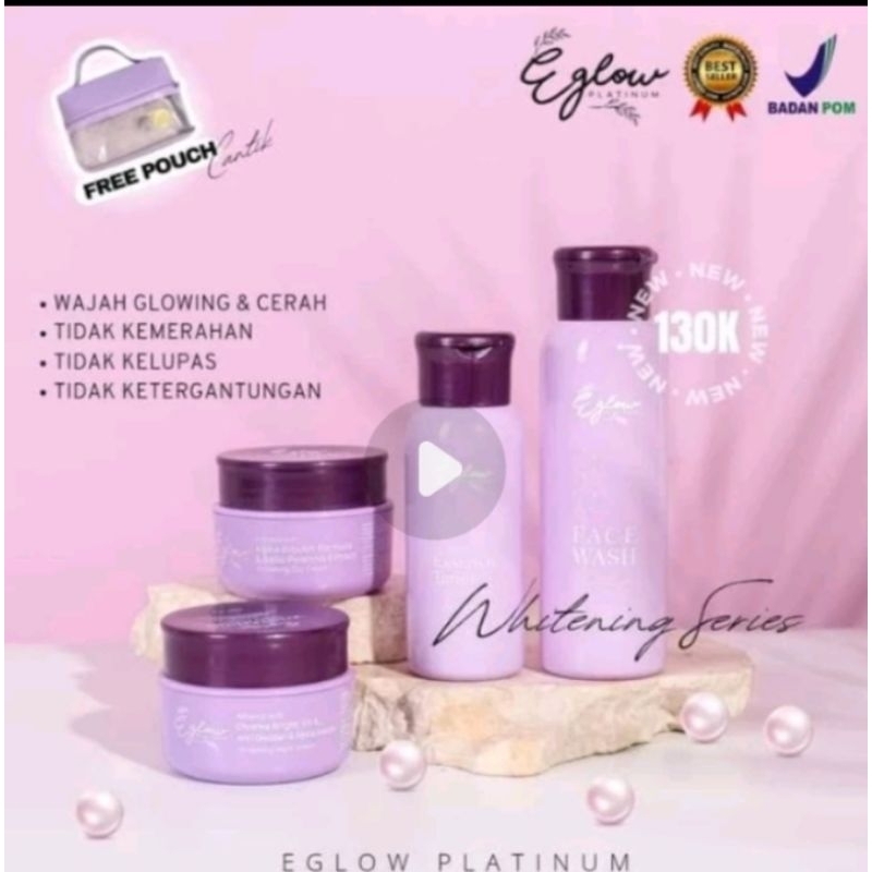Jual eglow platinum whitening | Shopee Indonesia