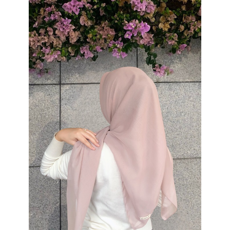 Jual ZEEZ- PLAIN HIJAB PARIS JAPAN ORIGINAL (FREE POUCH) | Shopee Indonesia