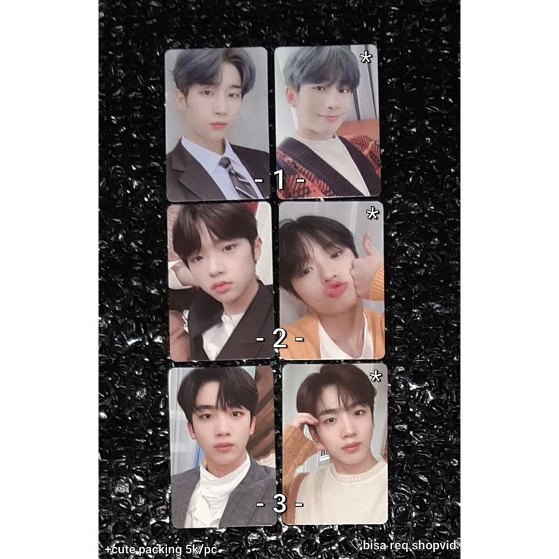 Jual PC PHOTOCARD X1 SEUNGWOO DONGPYO YOHAN FAN CLUB ONEIT | Shopee ...