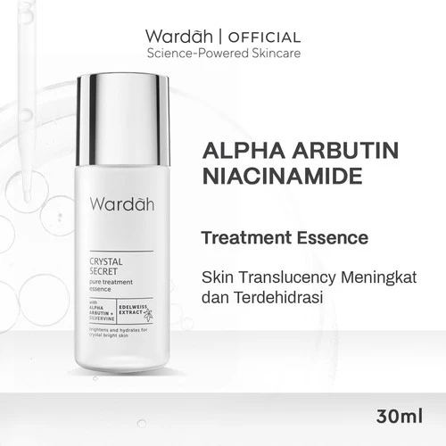 Jual WARDAH Crystal Secret Pure Treatment Essence 30ml | Shopee Indonesia