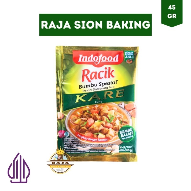 Jual Indofood Bumbu Racik Special KARE 45gr | Shopee Indonesia