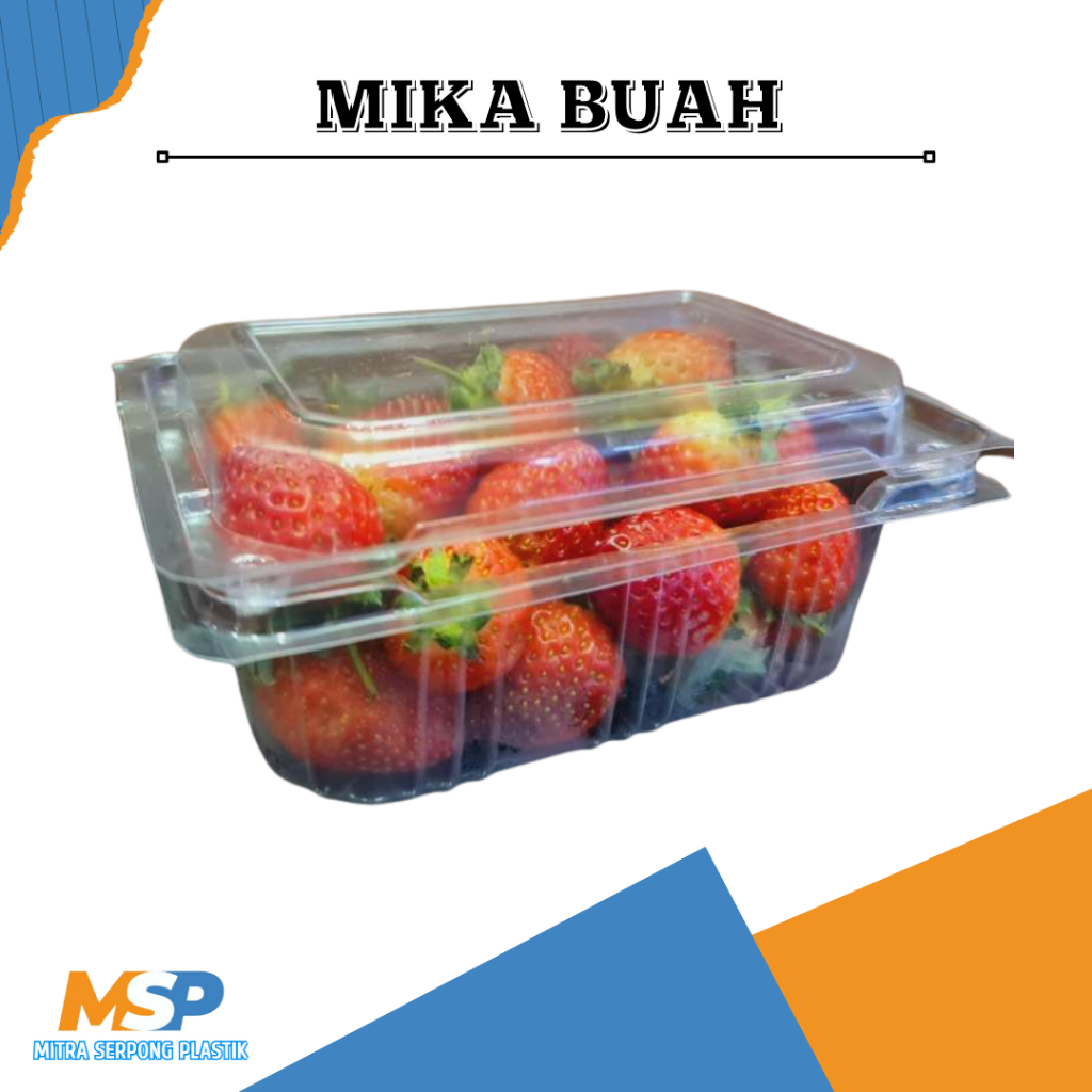 Jual MSP ~ MIKA BUAH STRAWBERRY *25PCS | Shopee Indonesia