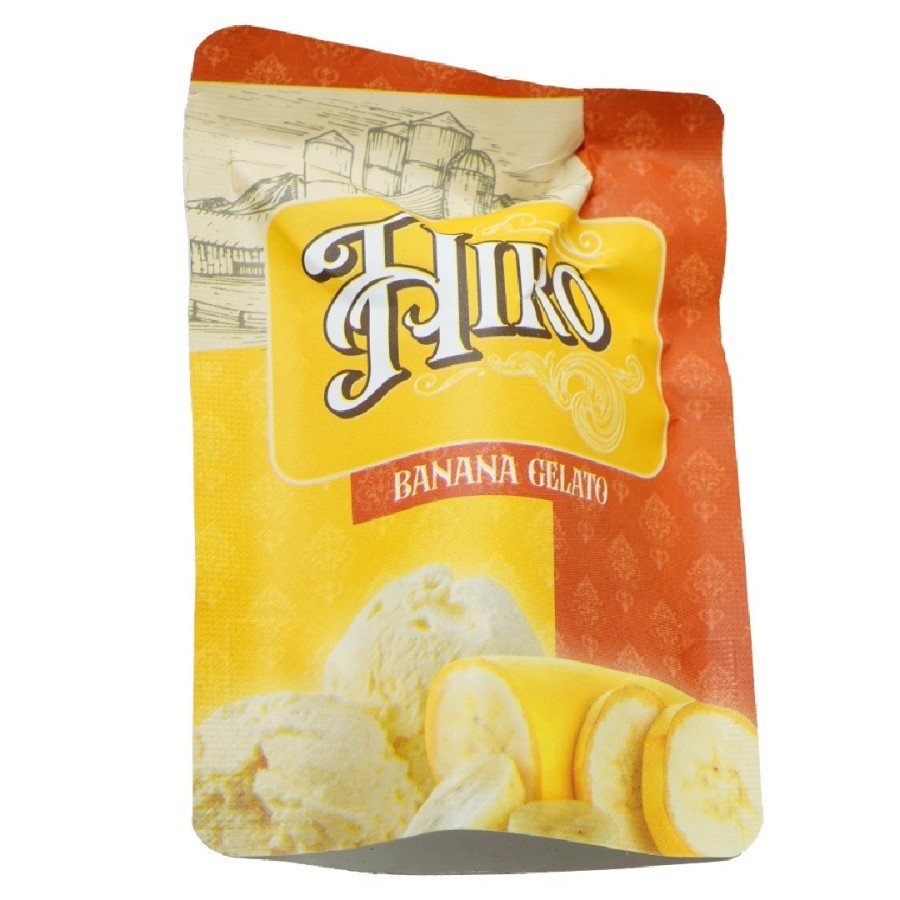 Jual HIRO V3 BANANA GELATO VANILLA MILK 60ML | Shopee Indonesia