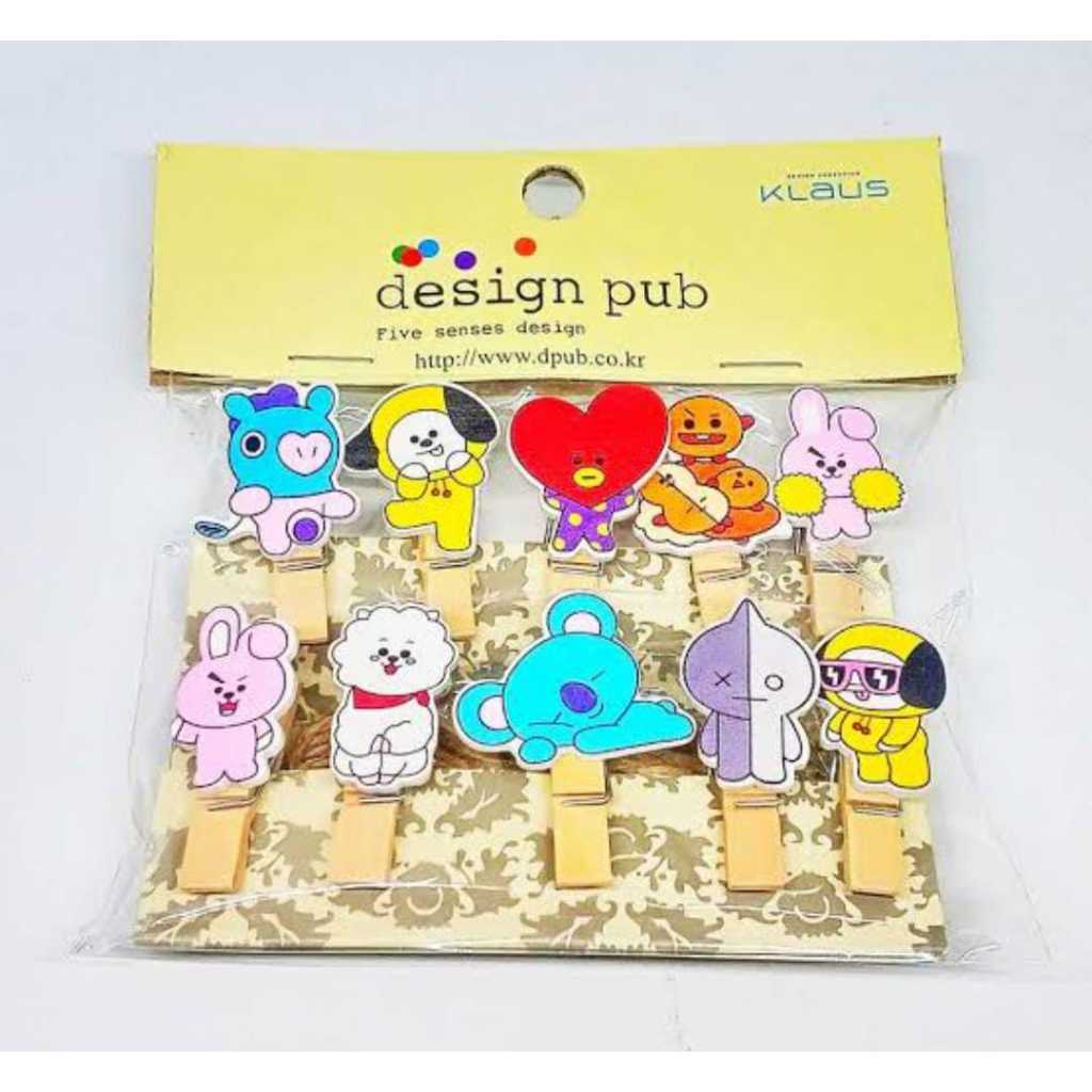 Jual JUAL PUSH PIN PAPER CLIP DAN WODDEN CLIP DENGAN BERBAGAI KARAKTER ...