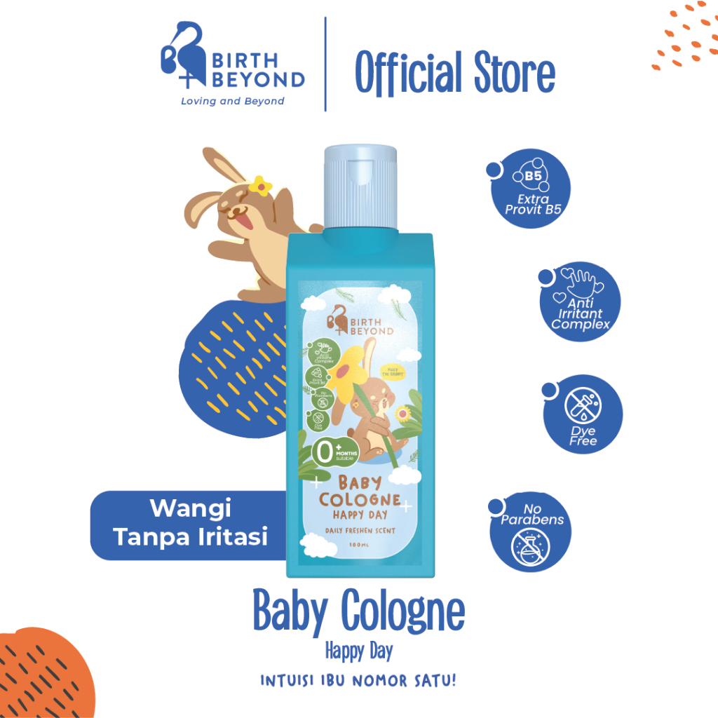 Jual Birth Beyond Baby Cologne Happy Days 100ml - Parfum Bayi | Shopee ...