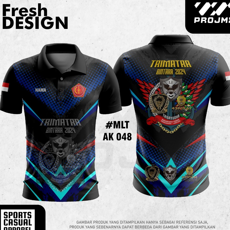 Jual PROJMX - KAOS JERSEY MILITER TRIMATRA BINTARA 2024 TERBARU DAN ...