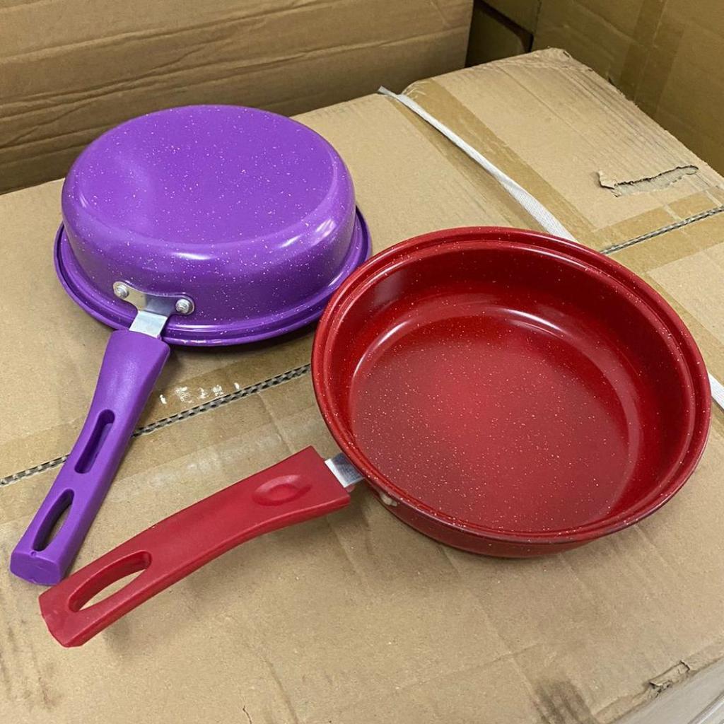 Jual Panci Teflon Enamel Warna Anti Lengket 20 Cm Kitchenware | Shopee ...